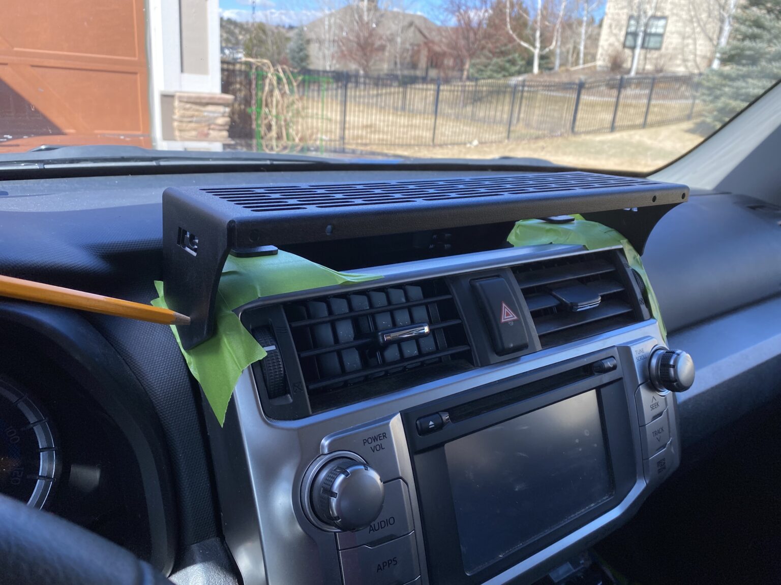 ICS Fab 5th Generation 4Runner Dash Mount Install