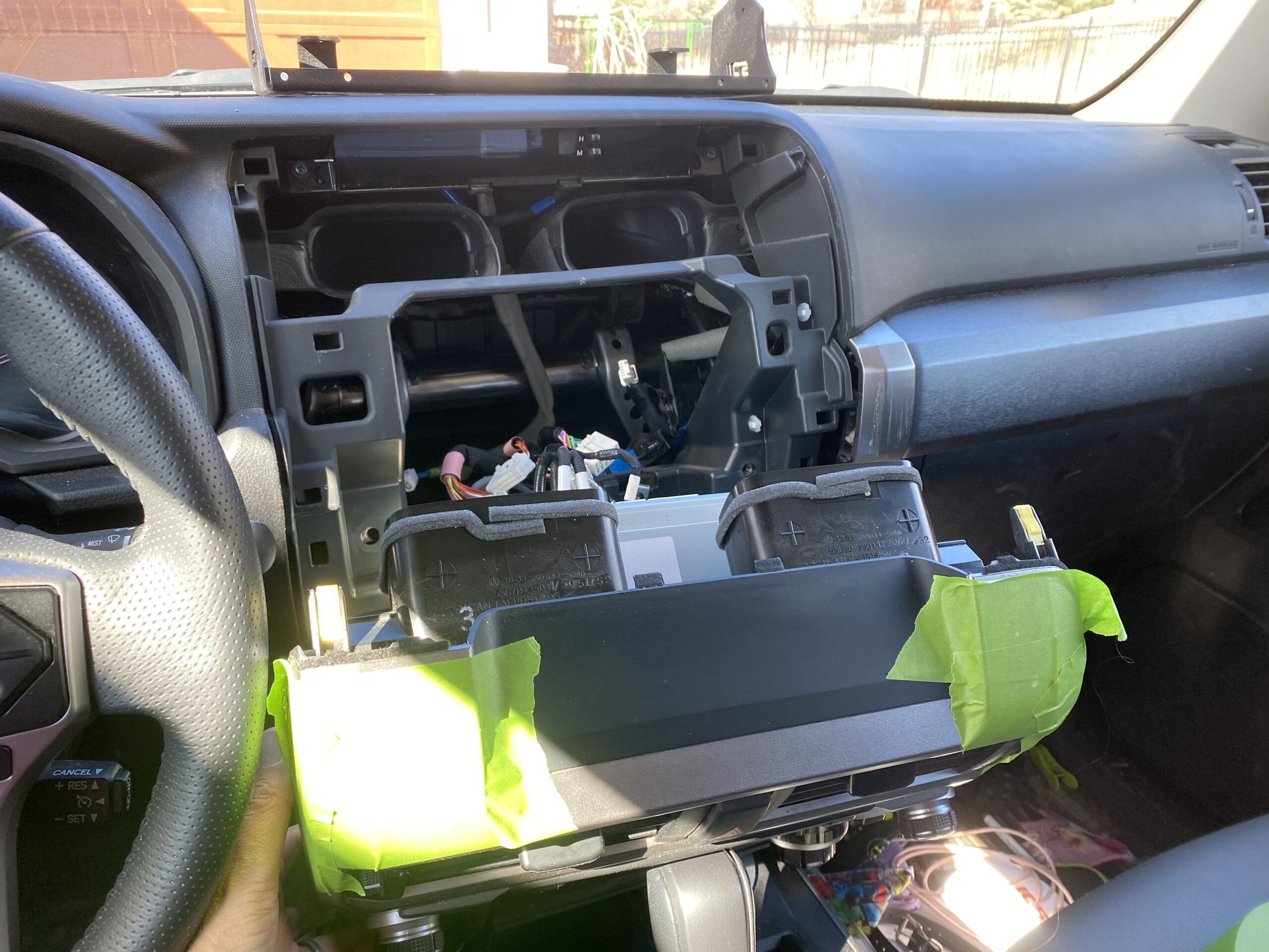 ICS Fab 5th Generation 4Runner Dash Mount Install